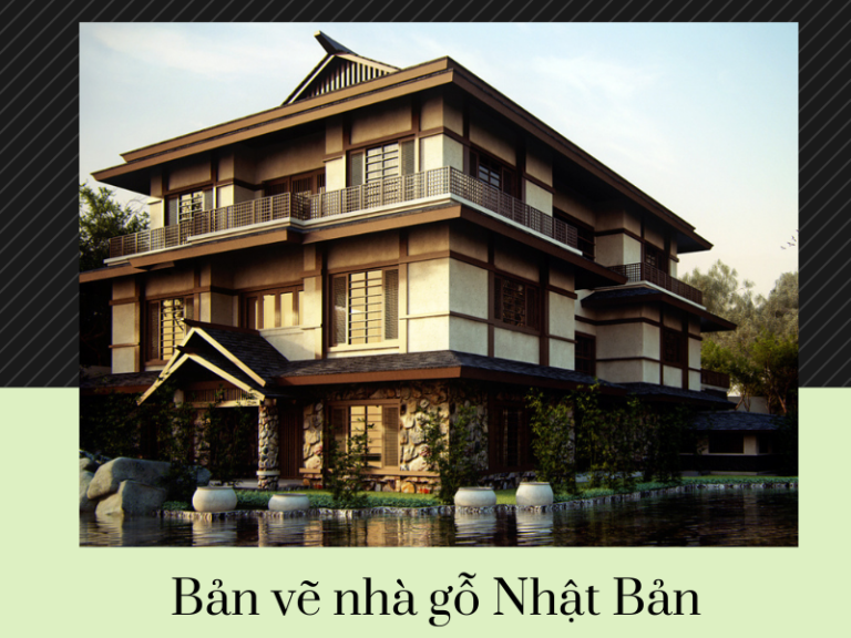 Nét độc đáo trong bản vẽ mẫu nhà gỗ Nhật Bản - KataHome